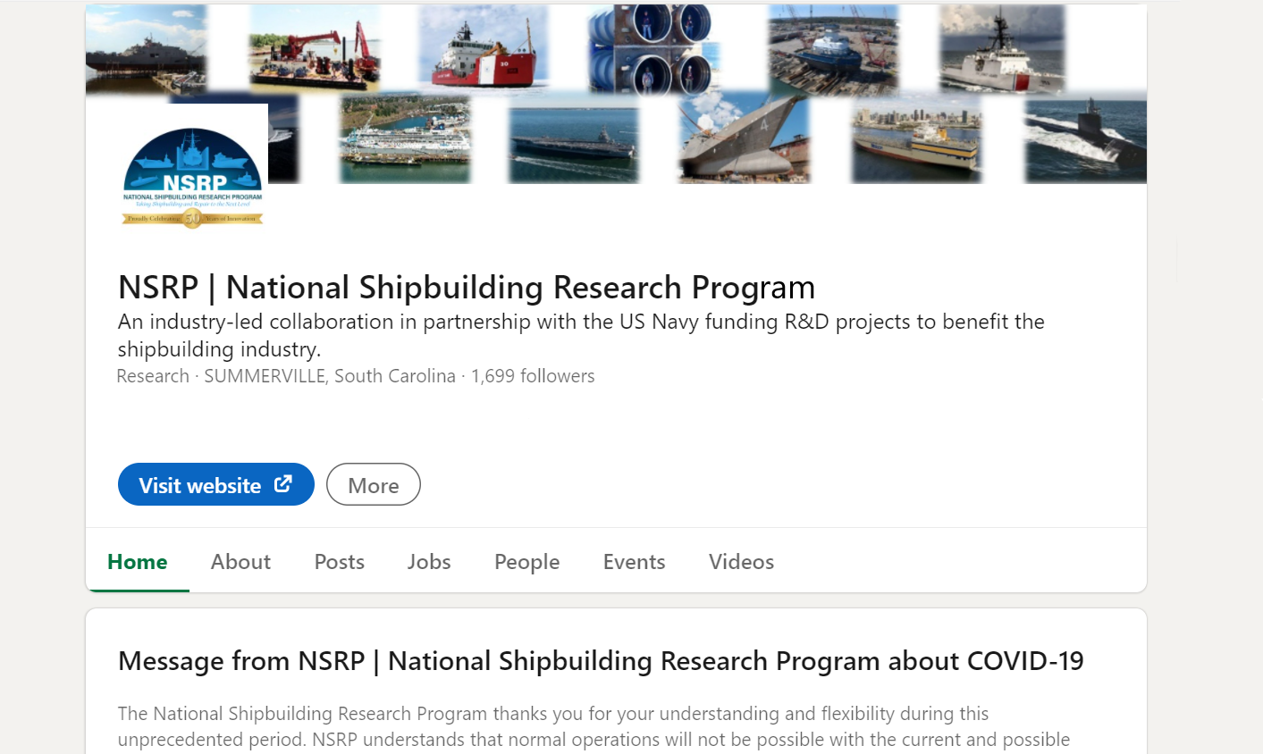 NSRP – National Shipbuilding Research Program